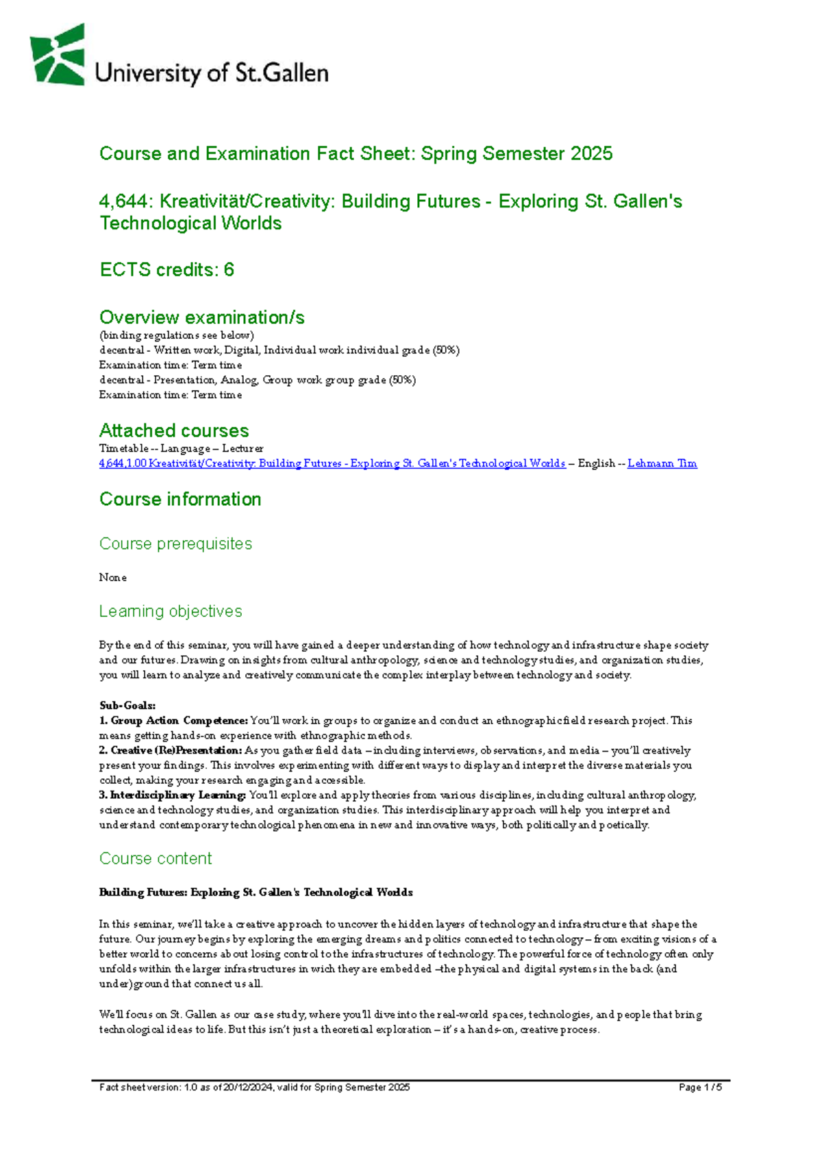 4,644: Building Futures - Exploring Technological Worlds (Spring 2025 ...