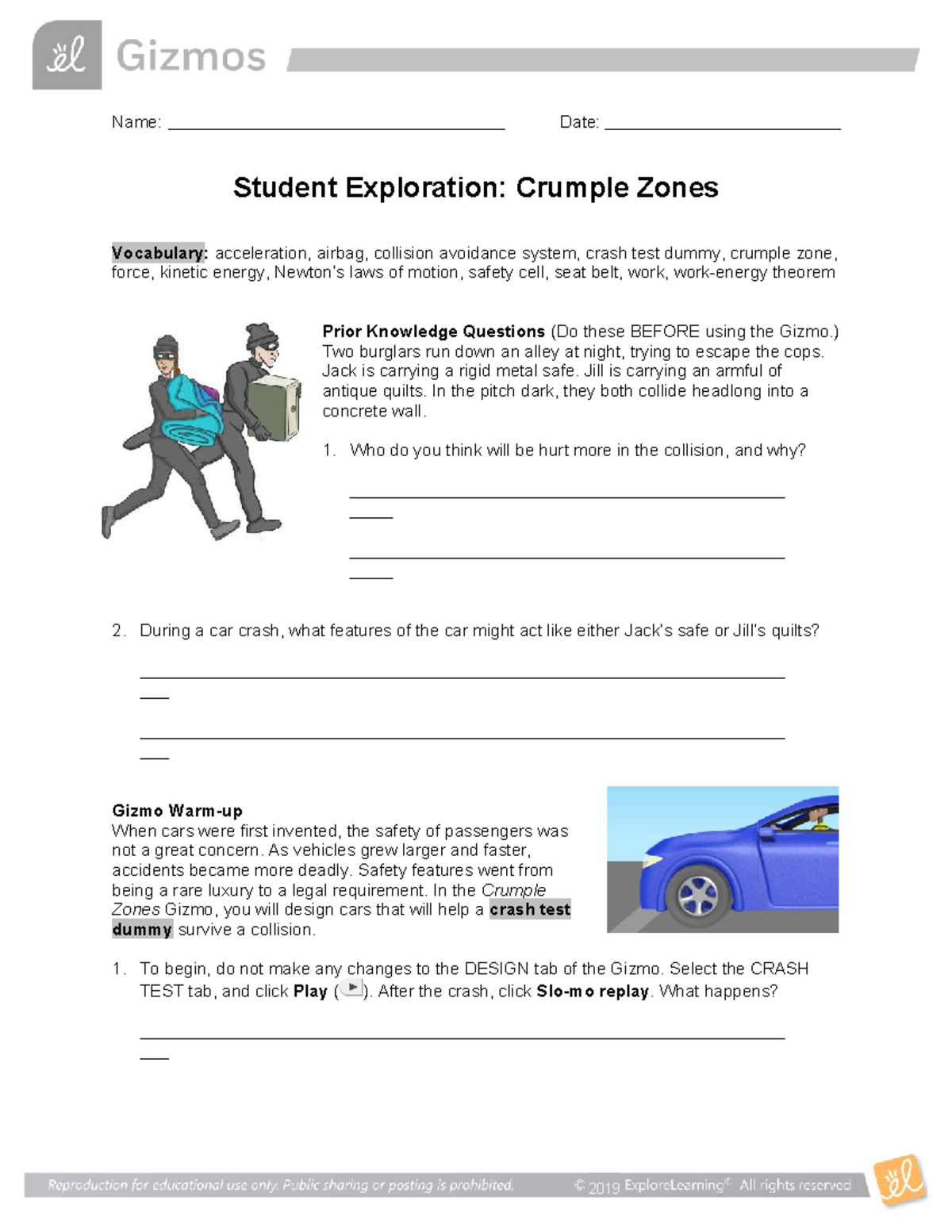 Crumple Zones SE: Understanding Vehicle Safety Features - Studocu