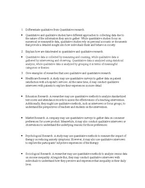 Sample Thesis Paper Using Imrad - A Quantitative Study of the Impact of ...