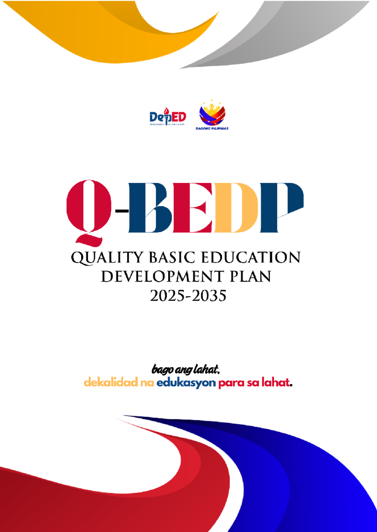 Quality Basic Education Development Plan (QBEDP) 2025: Reform Agenda and - Studocu
