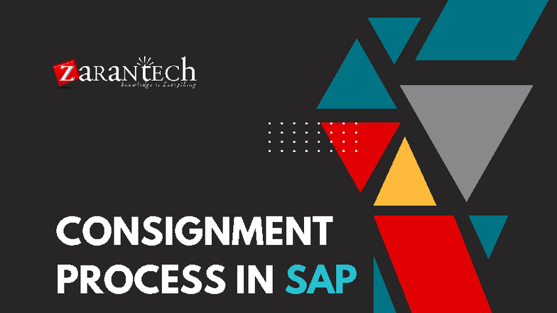 Consignment Process in SAP (515) - Overview and Key Steps - Studocu