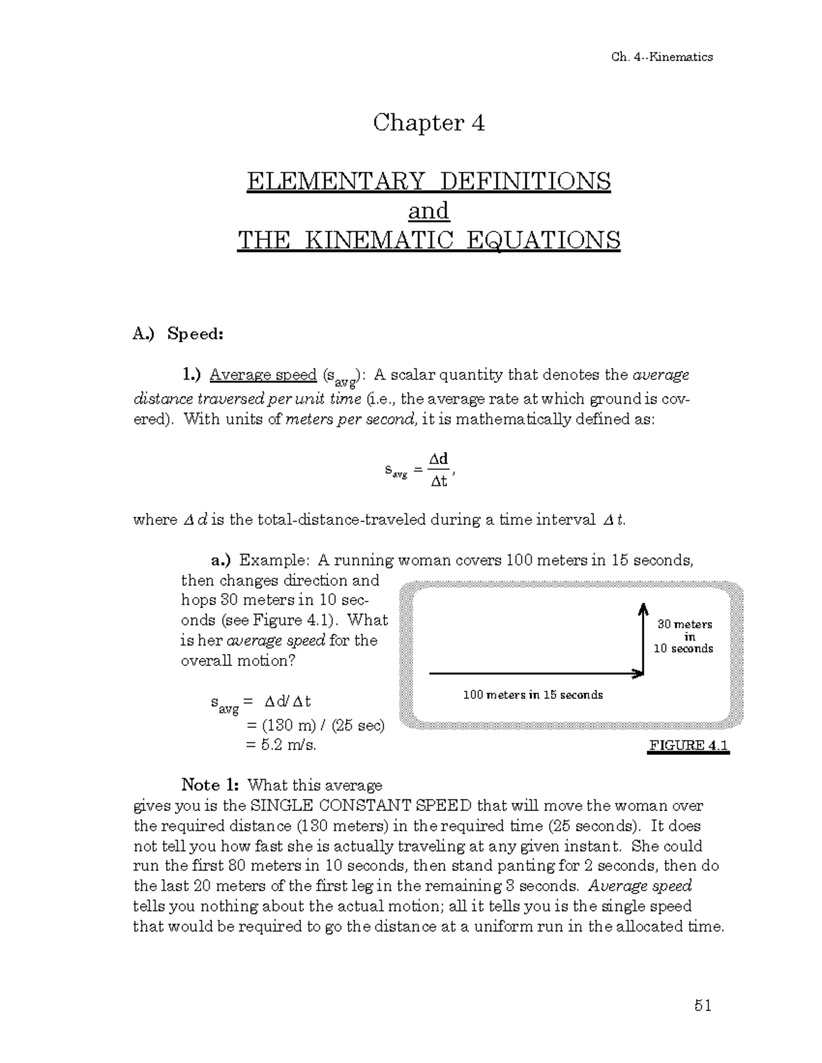 Kinematics: Key Concepts and Equations (Course Code CH4) - Studocu