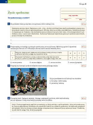 WOS klasa VIII- Ustrój Rzeczypospolitej Polskiej- sprawdzian - WOS kl ...
