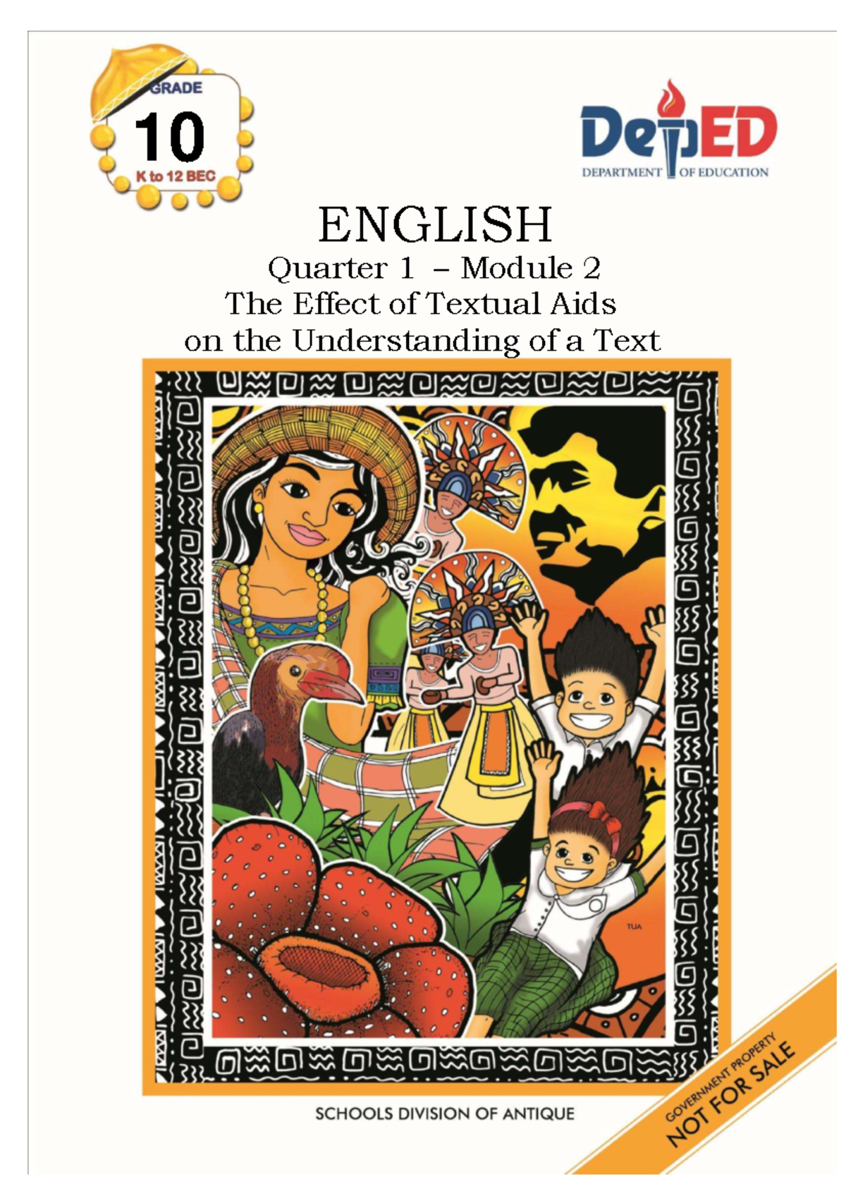 ENg10 Q1 M2: The Impact of Textual Aids on Text Comprehension - Studocu