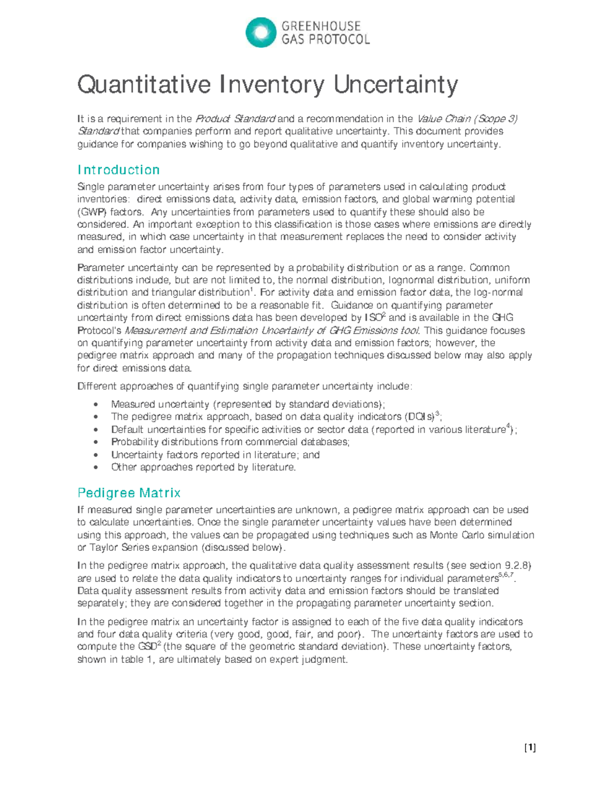 Quantitative Uncertainty Guidance for Inventory Management - Studocu