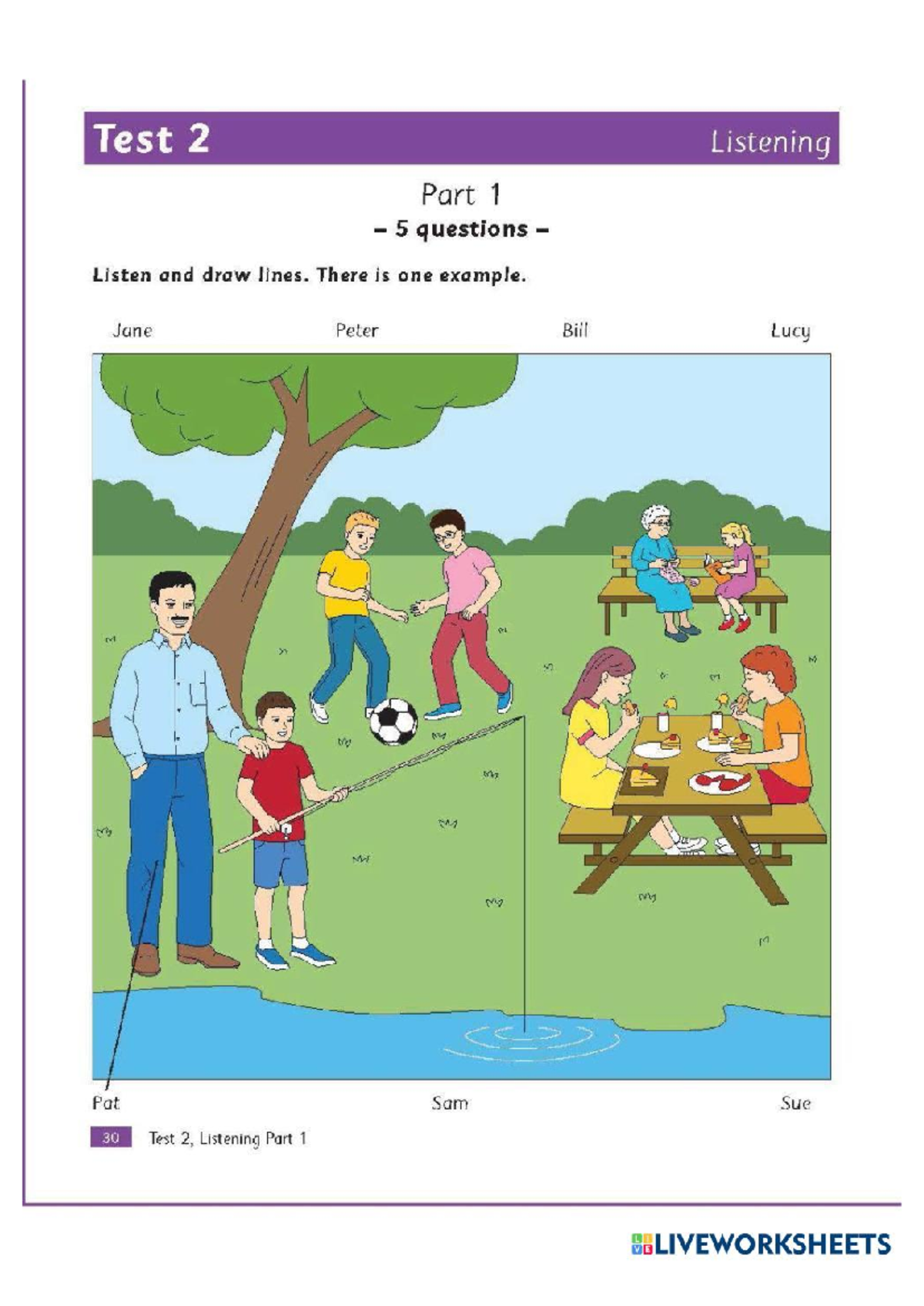 Test 2 Listening Activities: Parts 1-5 Worksheet - Studocu