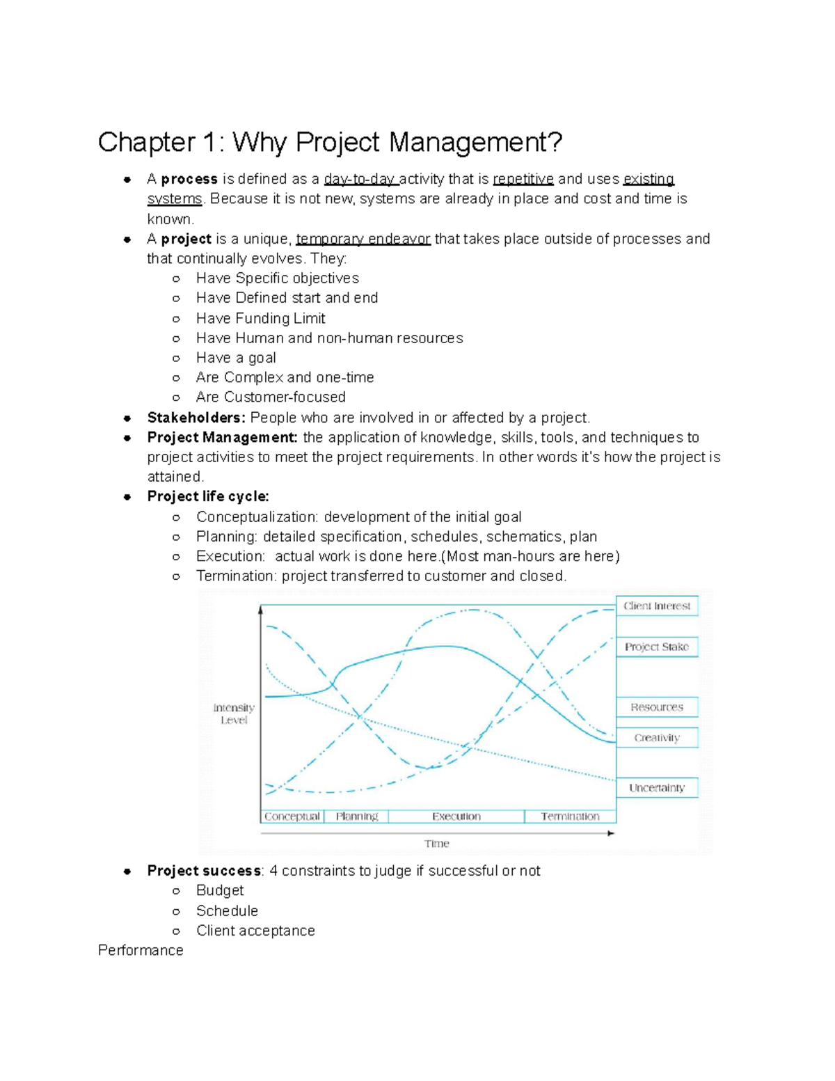 Project Management Overview: Key Concepts and Structures (PM101) - Studocu