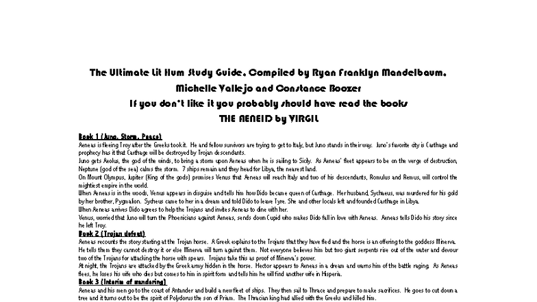 Second Semester Study Guide: Key Themes and Character Analyses - Studocu