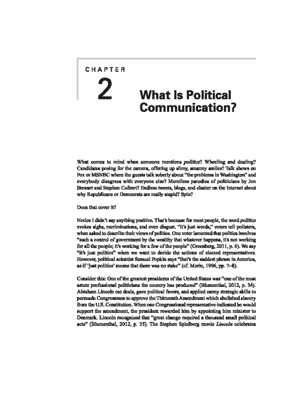 CHAPTER 2: Understanding Political Communication in Modern Society ...