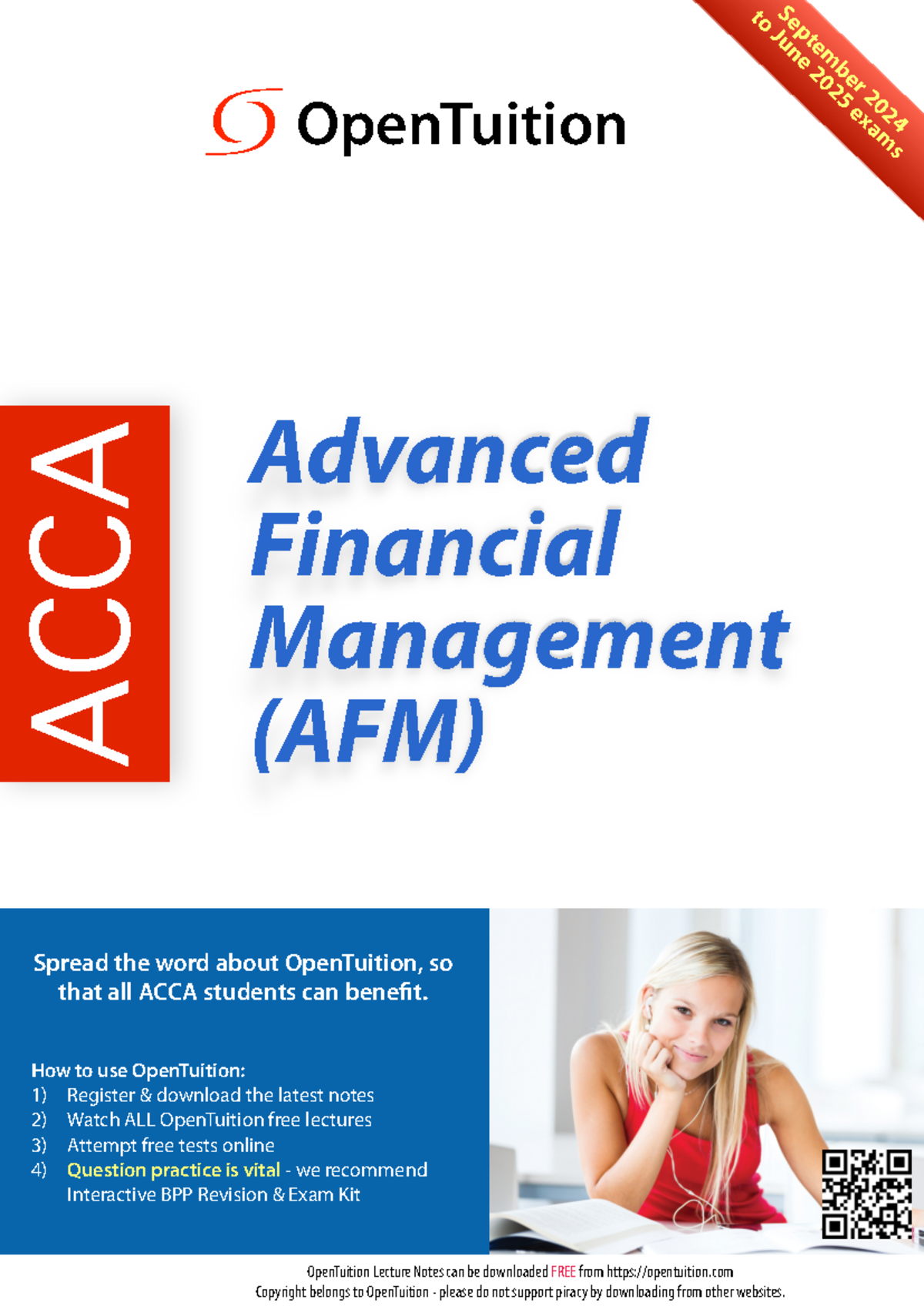 ACCA AFM S24 Comprehensive Study Notes for June 2025 Exams - Studocu