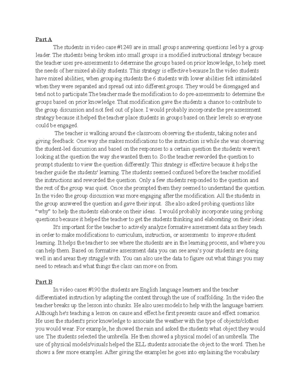Effective Instructional Strategies for Engaging Students in Group ...