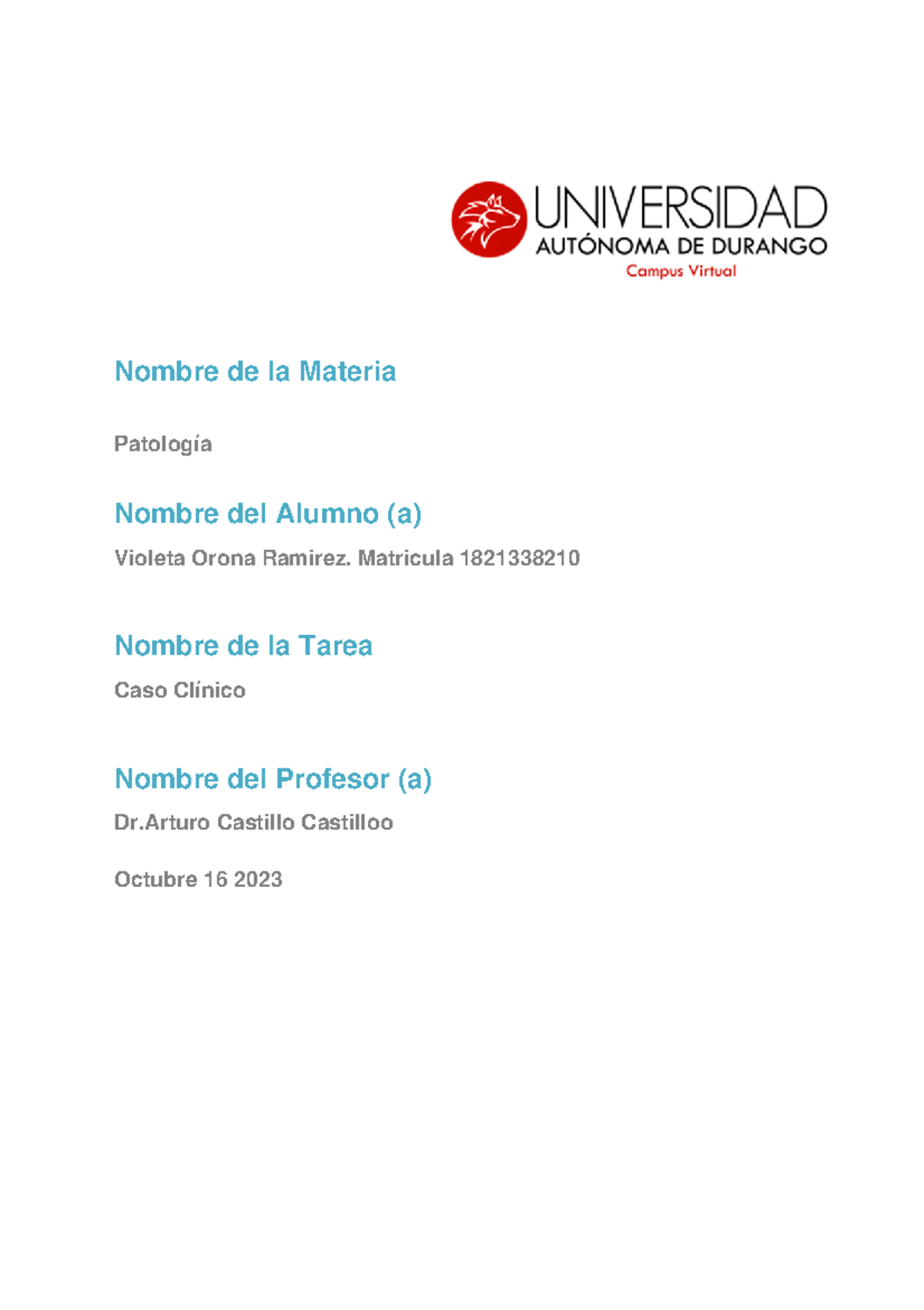 Caso Clínico de Lupus Erythematosus - Resumen Sem 3 - Studocu