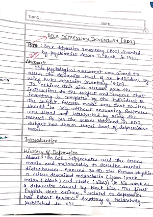 Detailed case history format for Clinical setting - DEPARTMENT OF ...