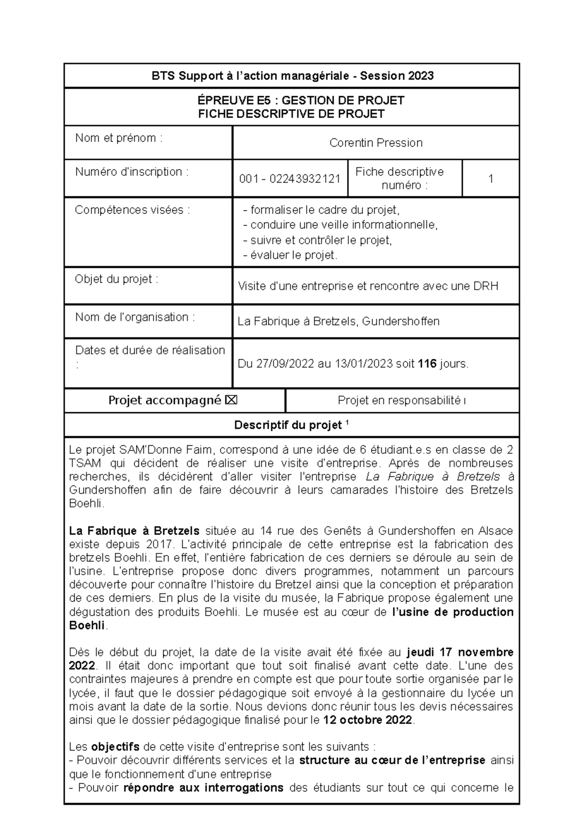 Compte Rendu Activité n°1 - BTS MCO (E42) - Session 2021 - Studocu