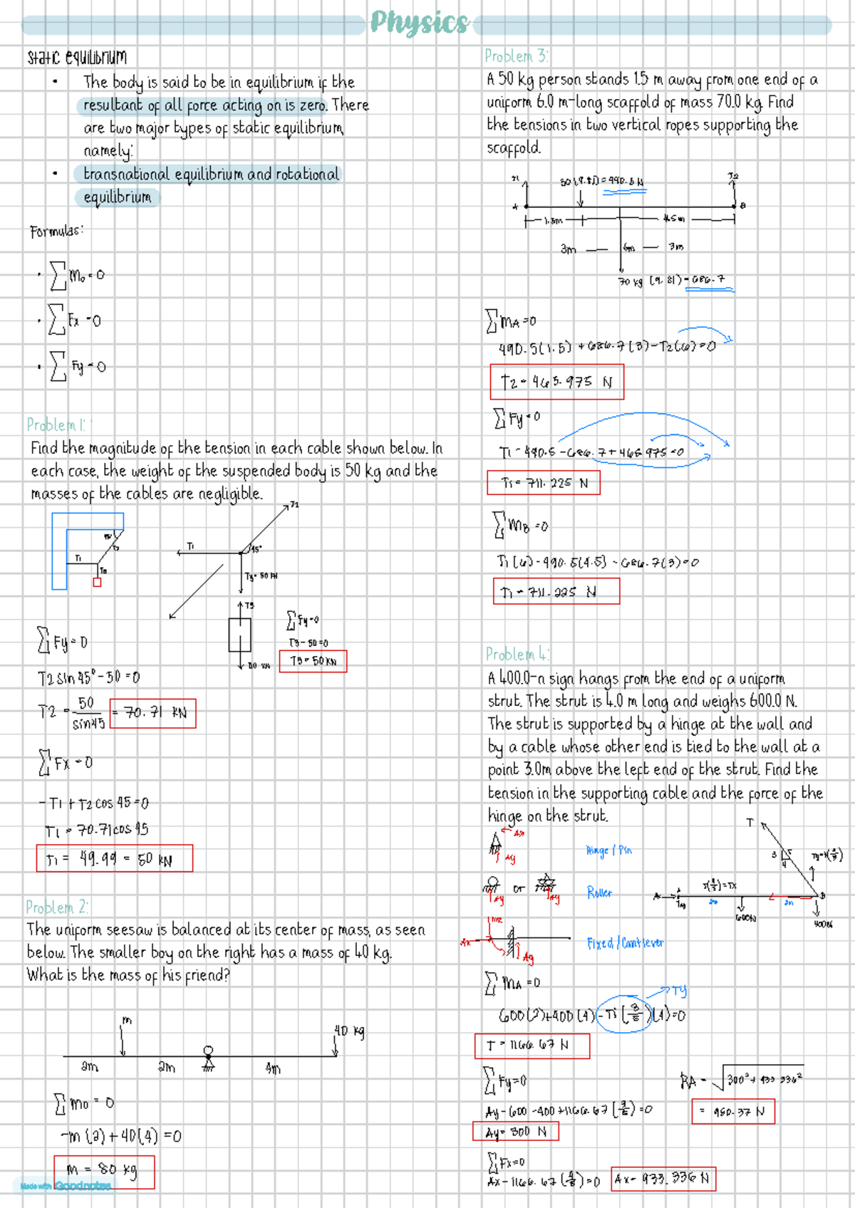 PHYS111 - physocs lecture notes at Our Lady of Fatima University ...