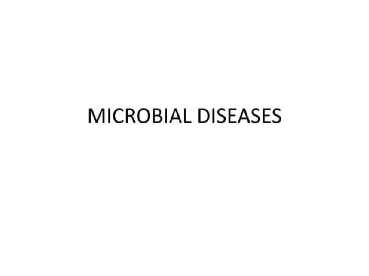 Microbial diseases: Tuberculosis and HIV transmission notes (CH-8-10 ...