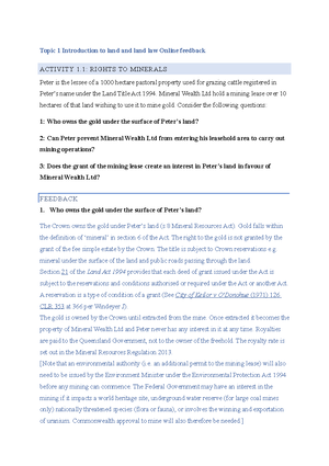 Mabo No 1 and No 2 - Mabo Case Structure: Development from Mabo No. 1 ...