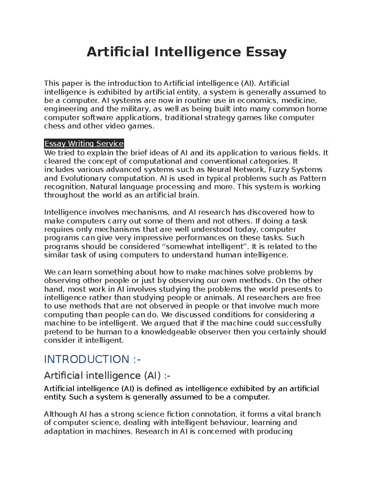 CS607 Artificial Intelligence Complete Handouts Pdf - - Studocu CS607 Artificial Intelligence Complete Handouts Pdf - - Studocu
