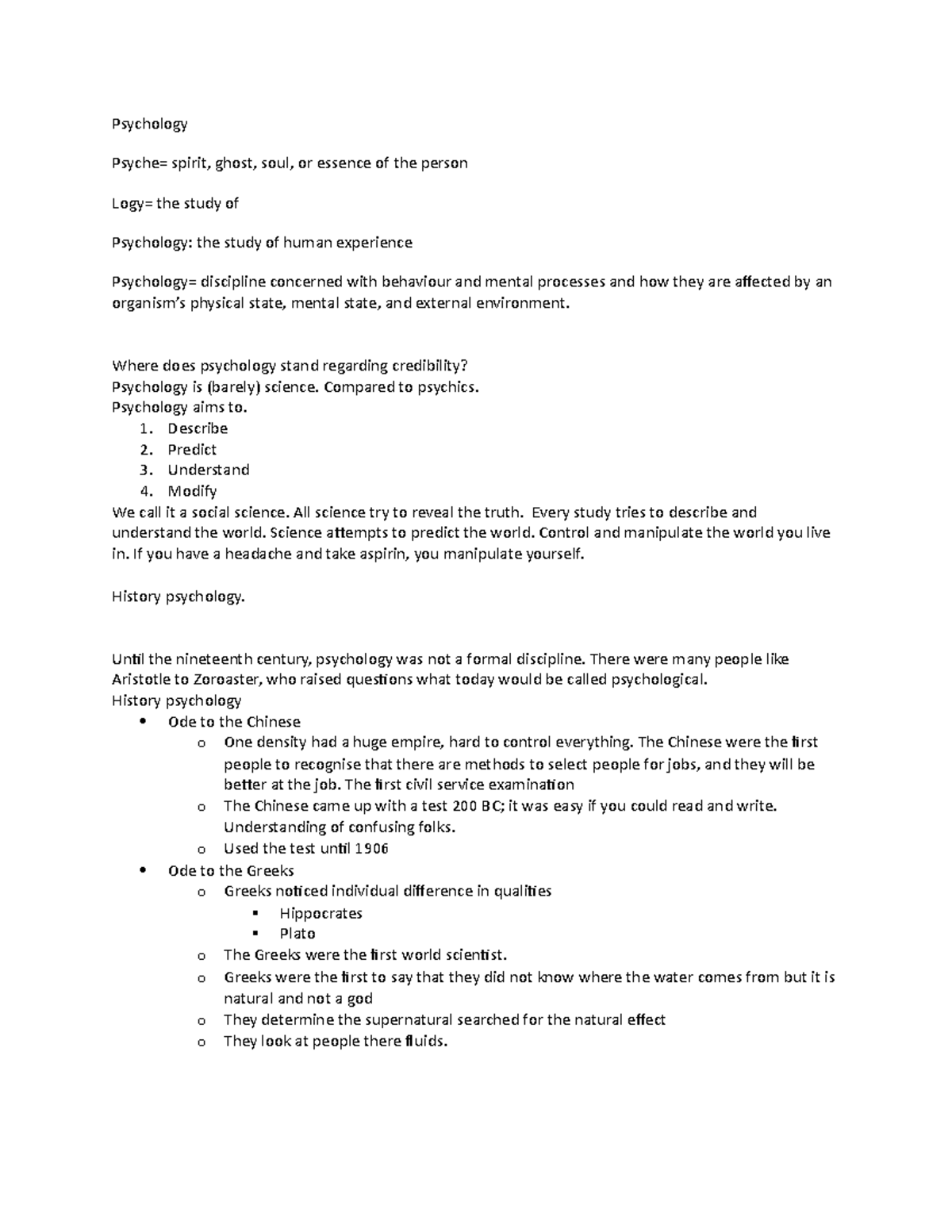 Psychology 101: Introduction to Key Concepts and Historical Foundations ...