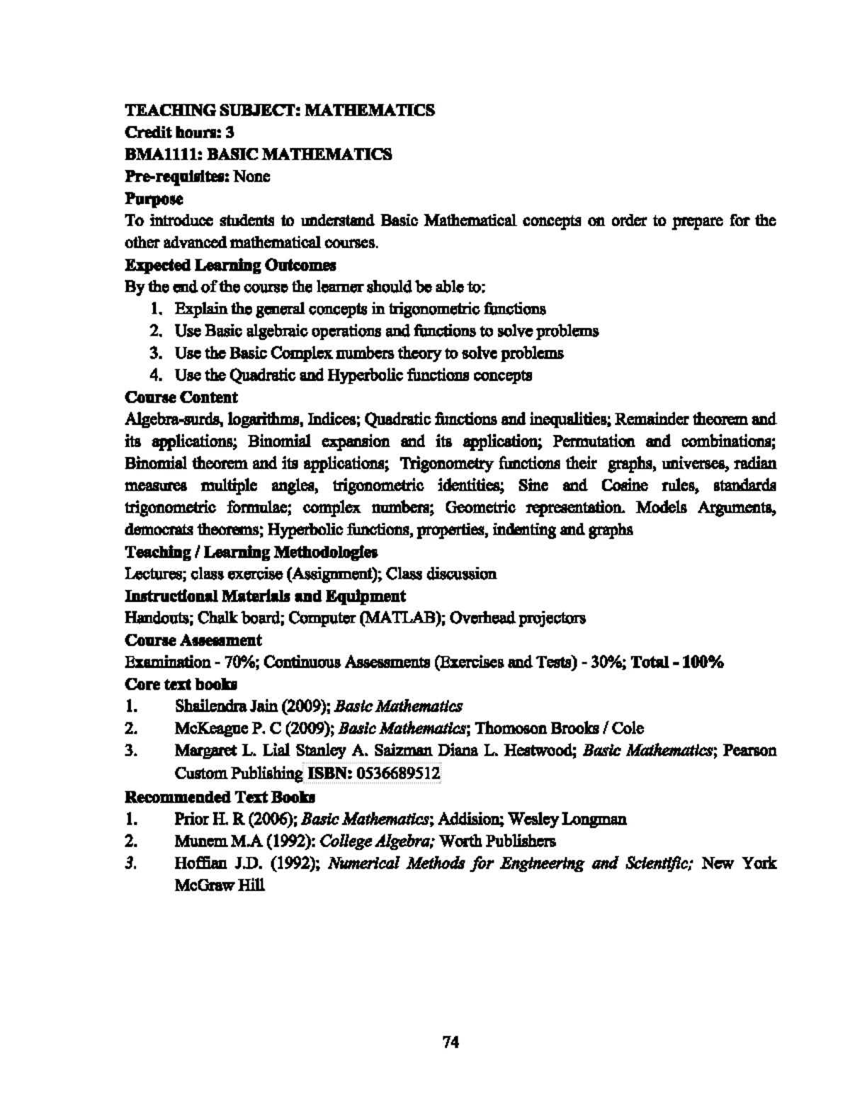 Trigonometry Foundations: Maths Lecture 2 Notes - Studocu