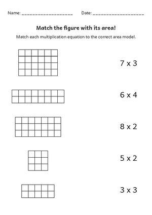 Measure Object Lengths - 3rd Grade Worksheet - Name ...