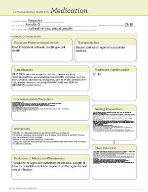 Drug card ketorolac (Toradol) - ACTIVE LEARNING TEMPLATES Medication ...
