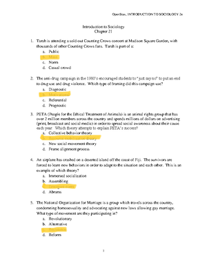 Chapter 6 Quiz-2 - quiz - OpenStax, INTRODUCTION TO SOCIOLOGY 2e 1 ...
