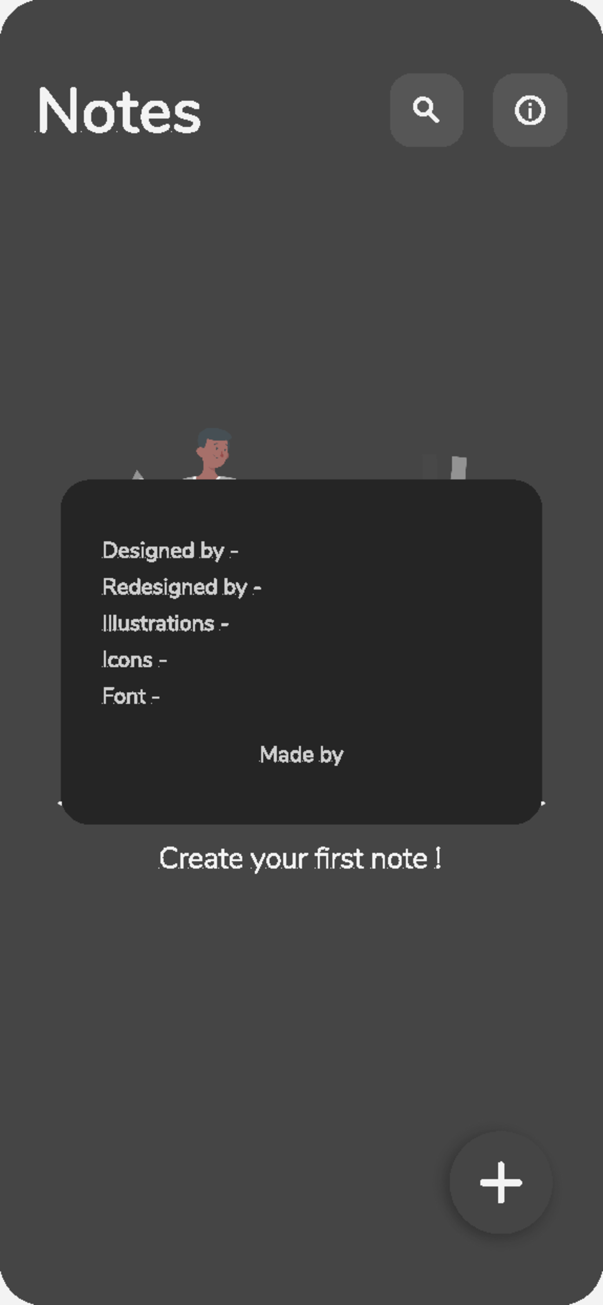 Notes App UI - This is document for course - ####### Create your first ...