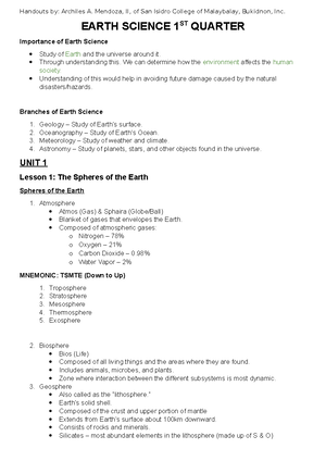 EAPP 1ST Quarter Reviewer - EFAPP 1 ST QUARTER Structure of Academic ...