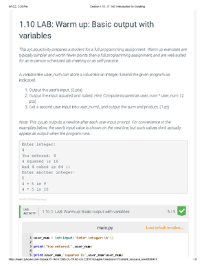[Solved] Simon Says is a memory game where Simon outputs a sequence of 10 - Introduction to ...