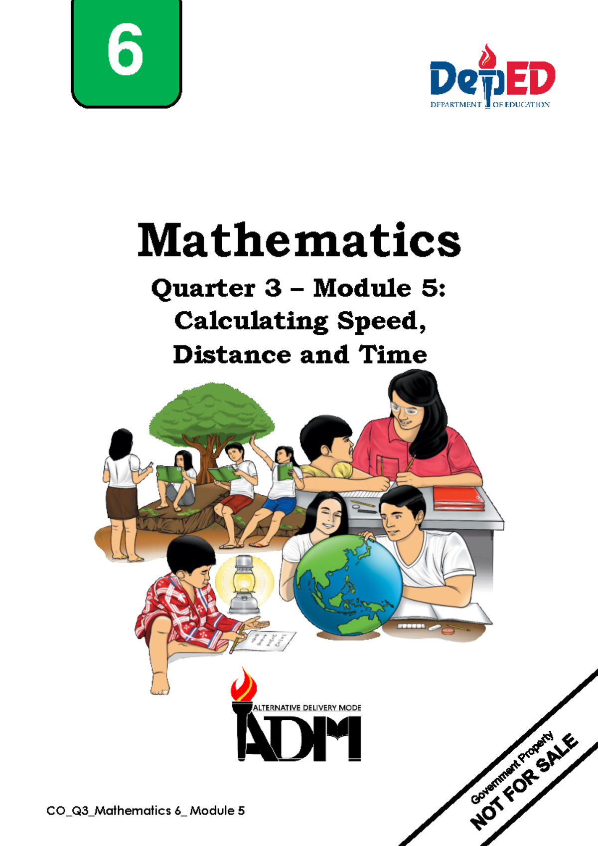 MATH6 Q1 Module 5 - Mastering Speed, Distance, and Time Calculations ...