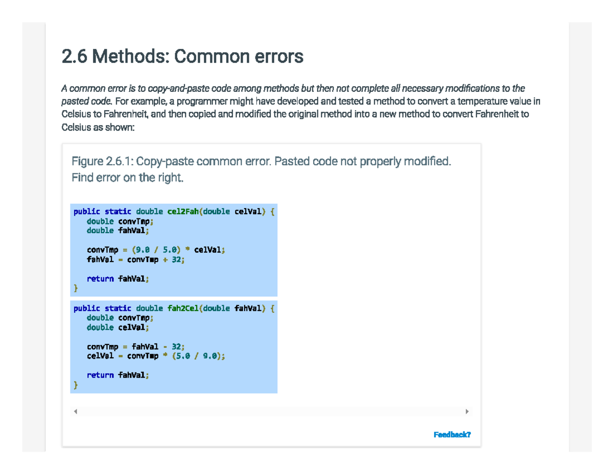 IT 145 Week 2 Module 2.6 Common Method Errors Explained - Studocu