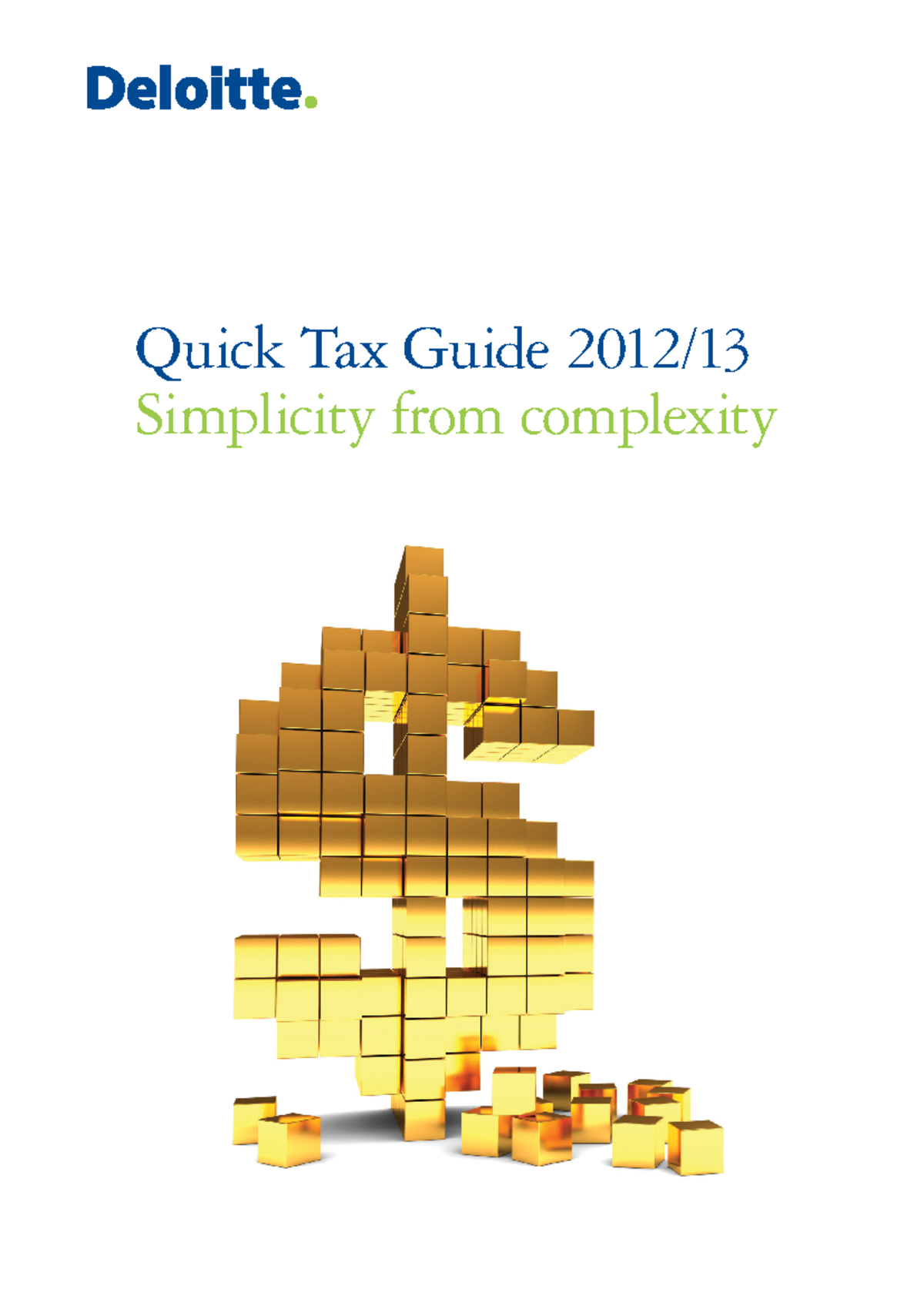 Quick tax guide - Quick Tax Guide 2012/ Simplicity from complexity ...