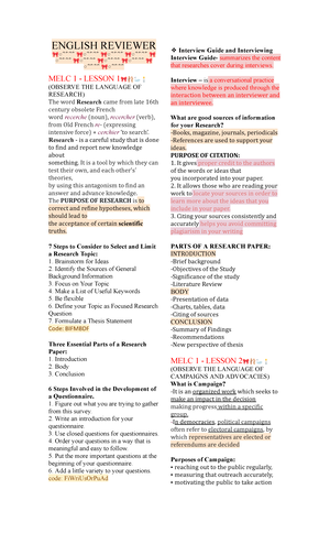 COOKERY 10 reviewer for 2nd quarter - Self- instructed Module in TLE 10 ...