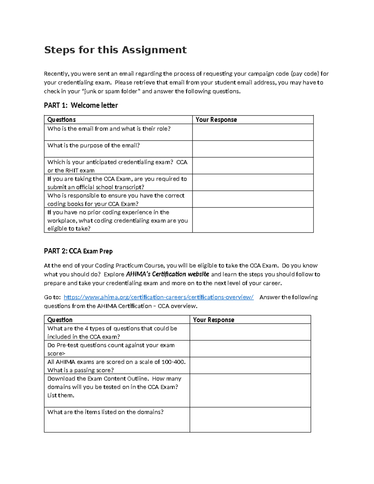 CCA Certification Exam Guide: Key Steps and Resources for Success - Studocu
