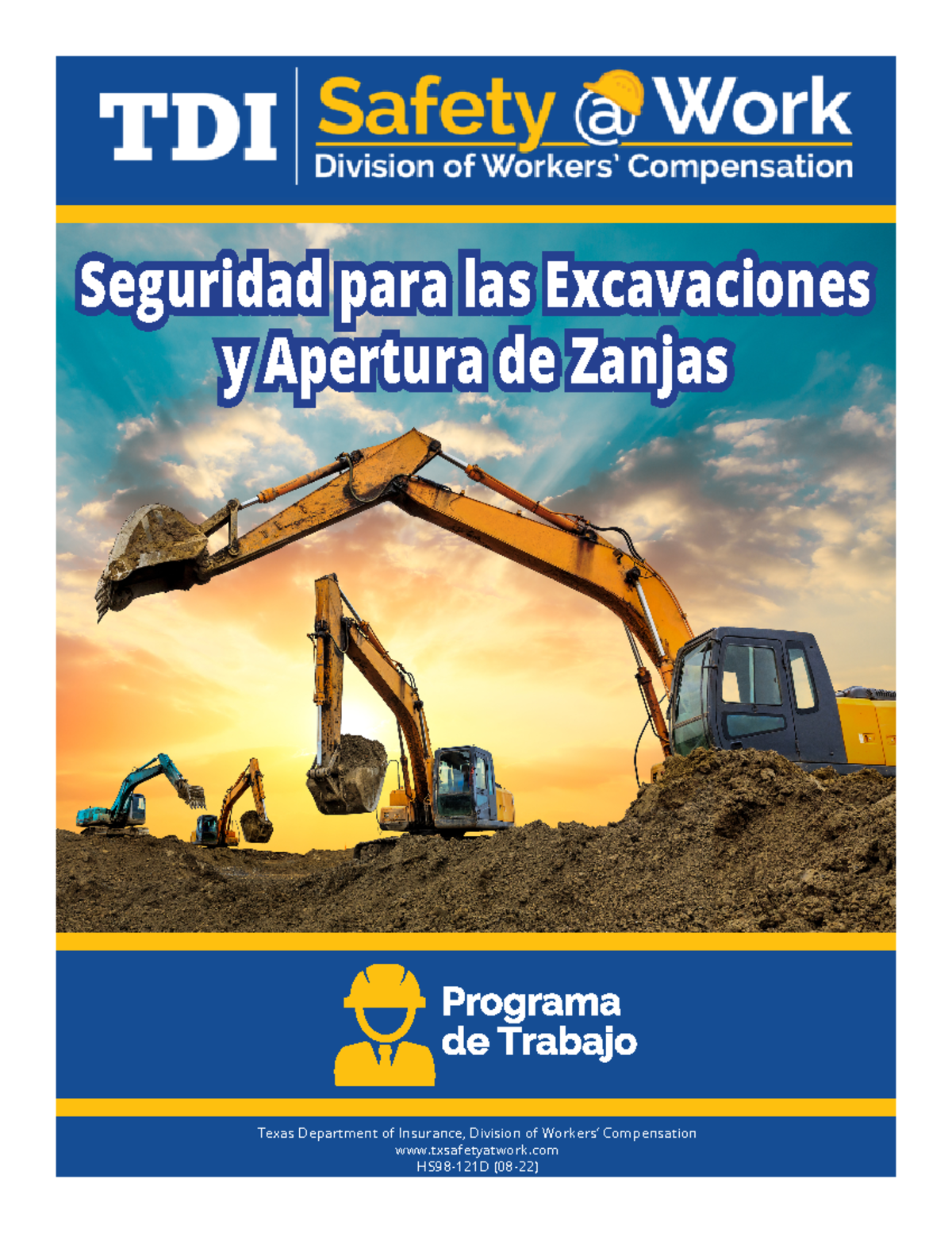 Guía de Seguridad para Excavaciones y Apertura de Zanjas - DWC 1926 ...