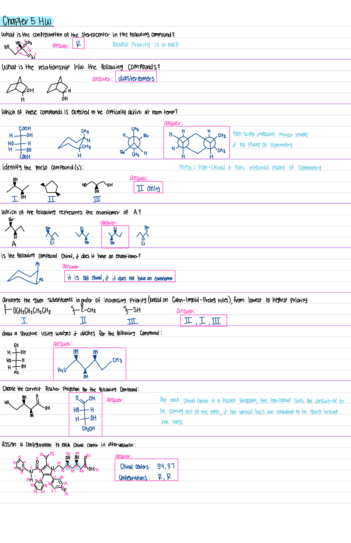 Chem Chapter 5 HW - Homework, Teacher: Emily Rowland - Chapter 5 HW Whatis the configuration of ...