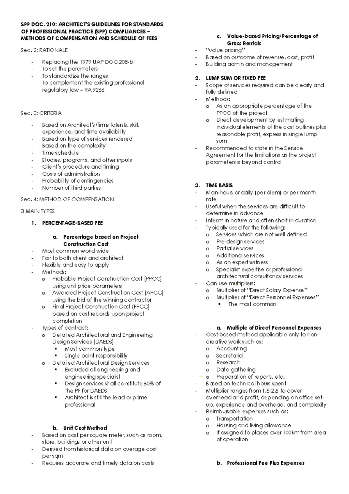 SPP DOC 210: Guidelines for Professional Practice Standards ...