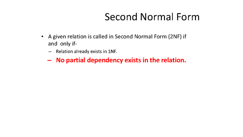 AS-Normalization: Full Notes on Second Normal Form (2NF) - Studocu