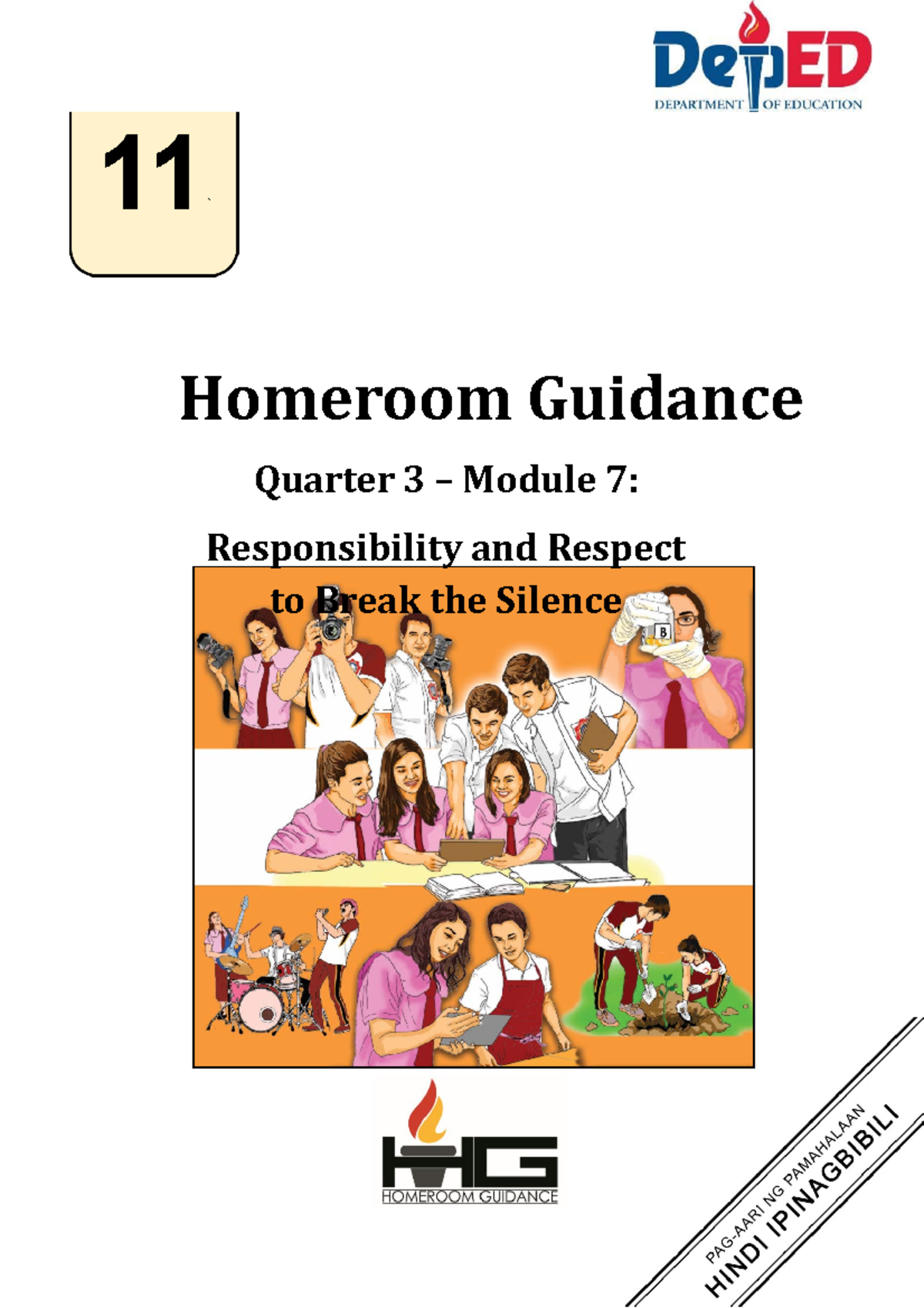 G11 Q3 Module 7 10042021-1 - 11 ` Homeroom Guidance Quarter 3 – Module ...