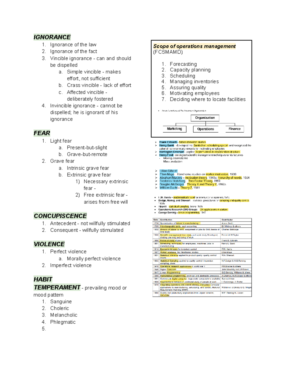 ETHICS REVIEWER - IGNORANCE 1. Ignorance of the law 2. Ignorance of the ...