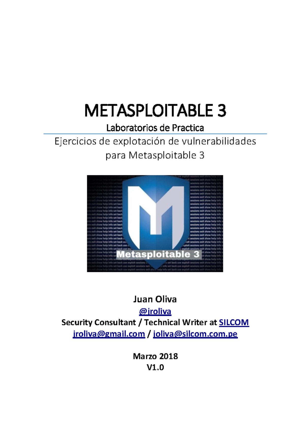 Metasploitable 3: Guía Práctica para Pentesters y Ethical Hackers - Studocu