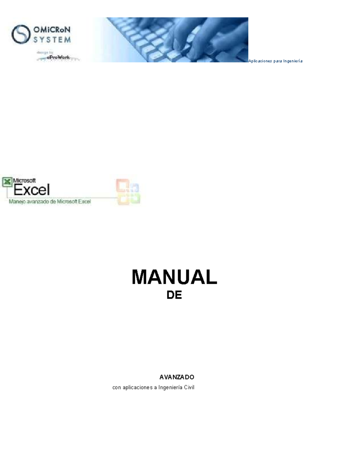 Manual Avanzado de Excel y VBA para Ingeniería Civil (ING-1) - Studocu