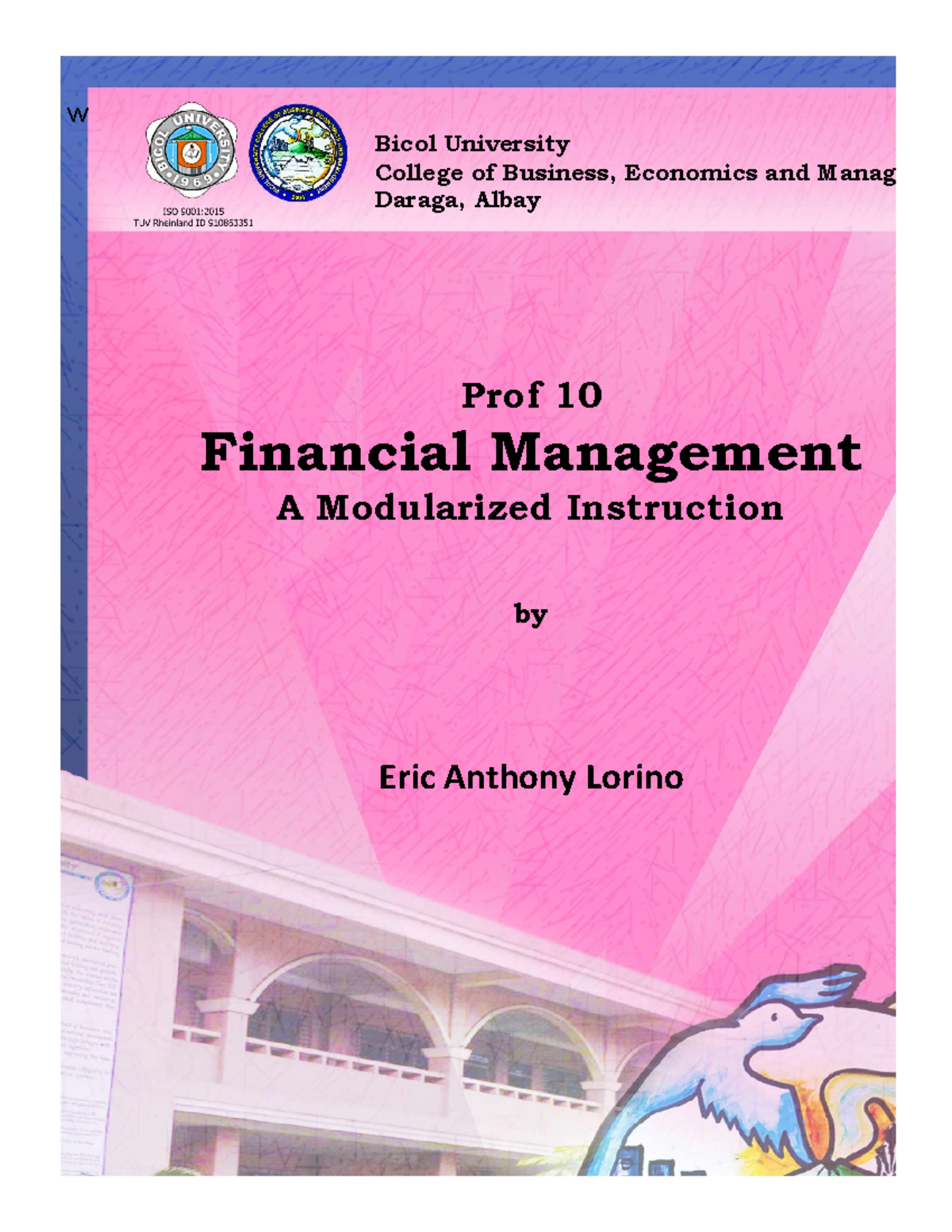 Financial Management Prof 10 Module III: Interest Rates & Time Value ...