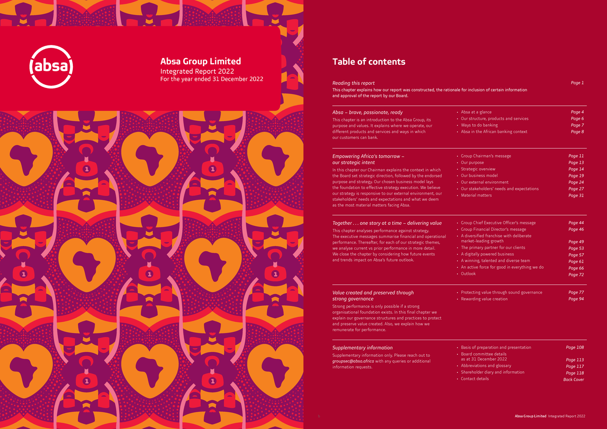 2022 Absa Group Limited Integrated Report: A Comprehensive Overview ...