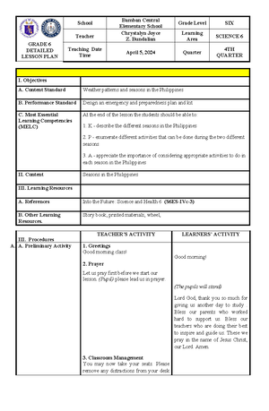 COT DLP Arpan-5-Q1-W7 - Detailed Lesson Plan in Araling Panlipunan - BANGHAY ARALIN SA ARALING ...