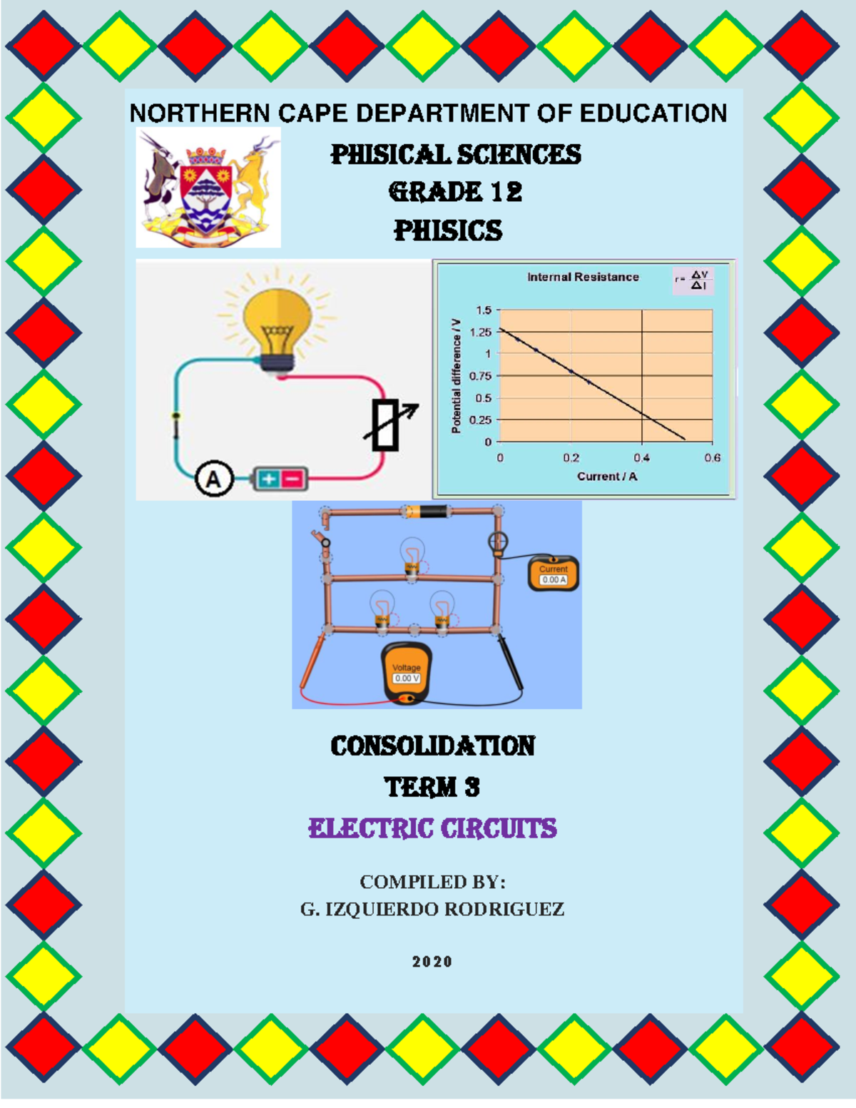 G12 Physics Consolidation: Electric Circuits Overview - Studocu