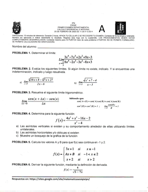 Temario Calculo Diferencial - SECRETARÍA ACADÉMICA DIRECCIÓN DE ...
