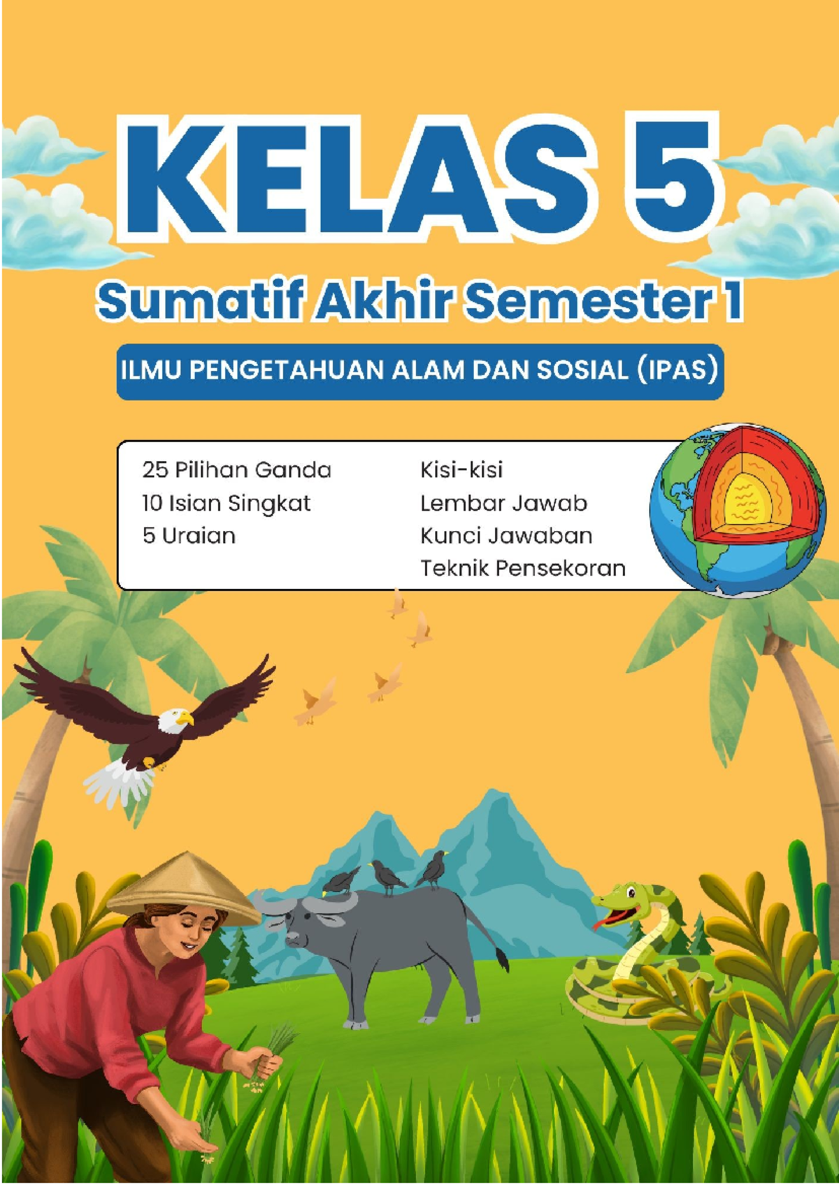 SUMATIF AKHIR SEMESTER 1 IPAS KELAS 5: ILMU PENGETAHUAN ALAM & SOSIAL ...