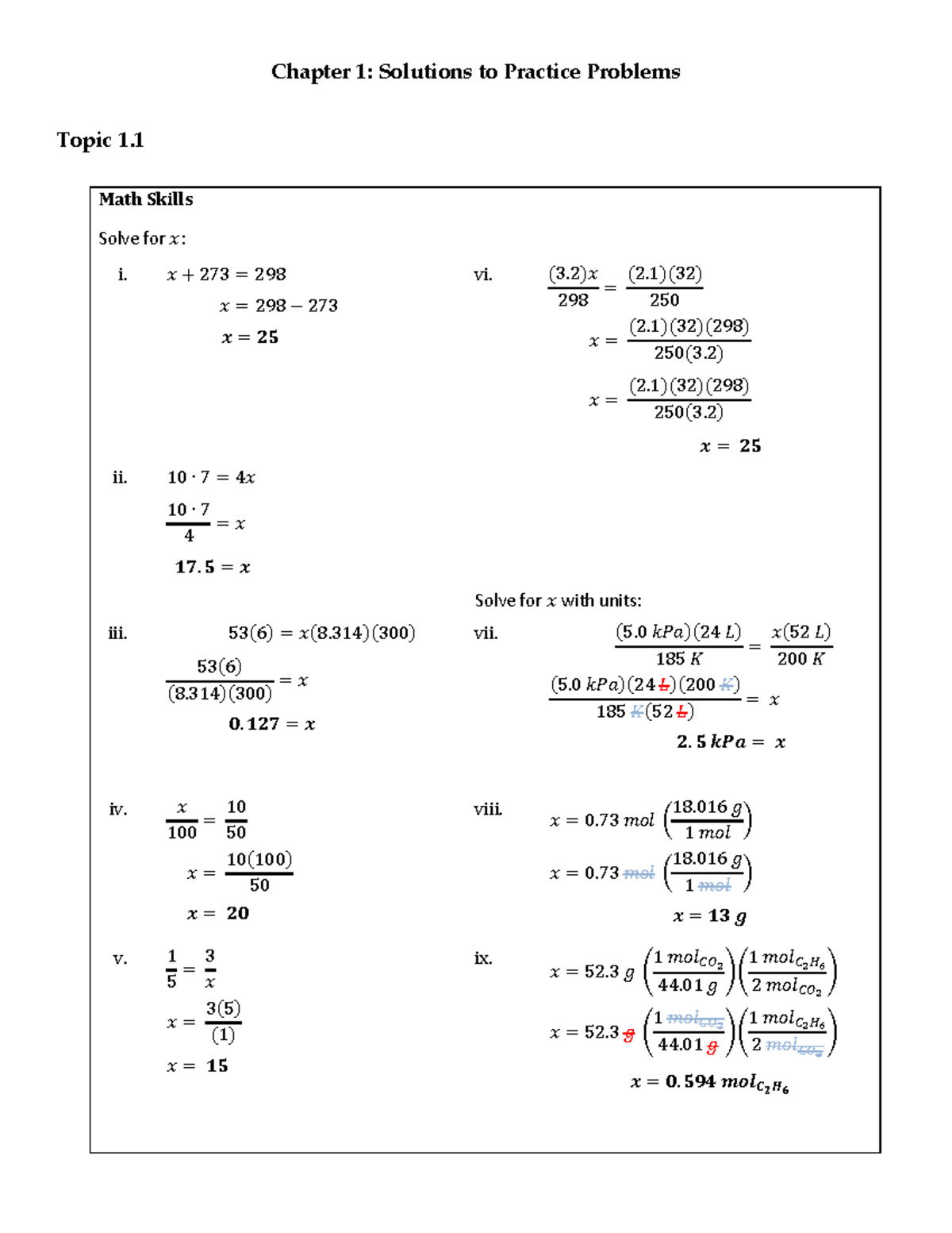 Chapter 1: Solutions to Practice Problems 2024-25 - Studocu